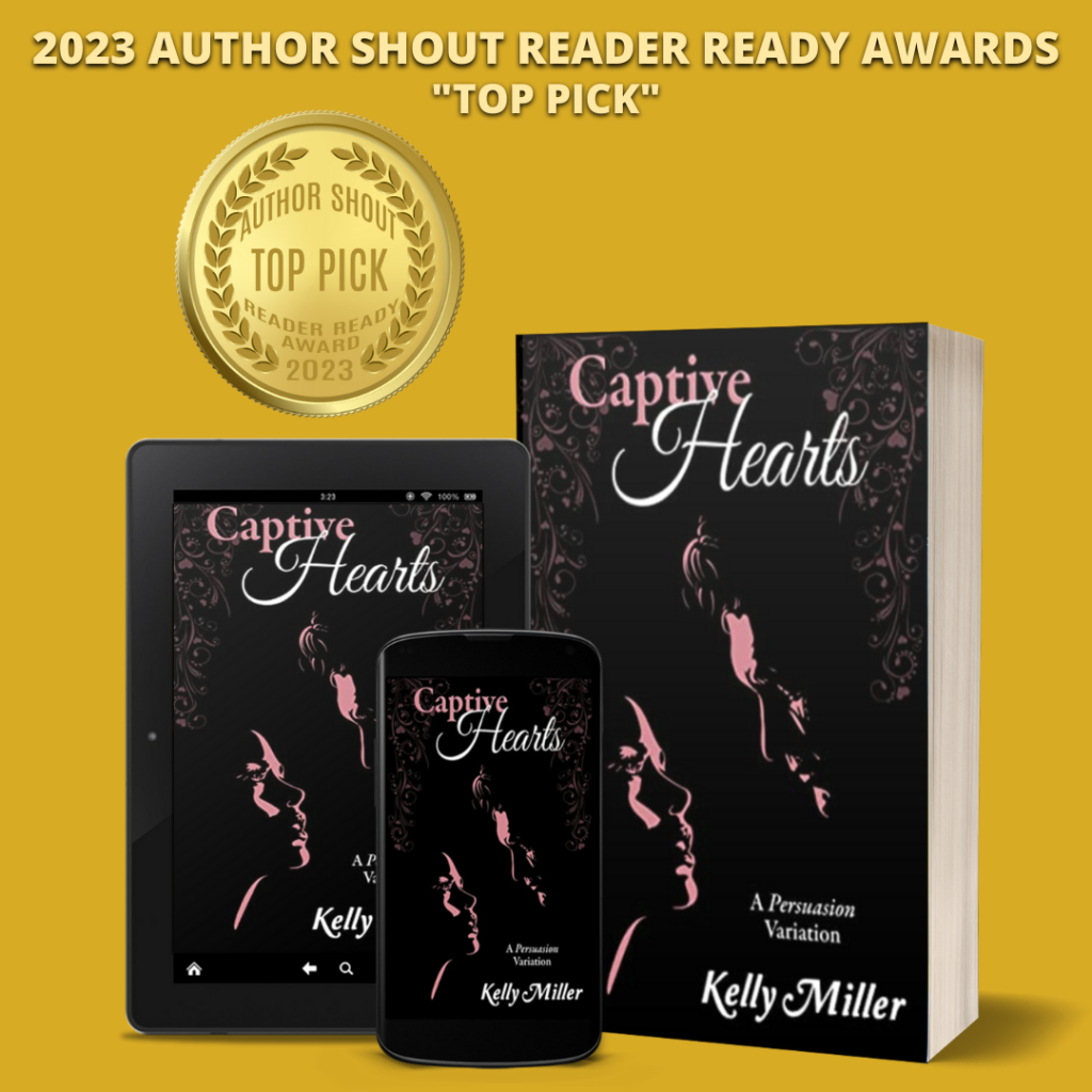 “Captive Hearts” in an Award Winner! | Kelly Miller, Author